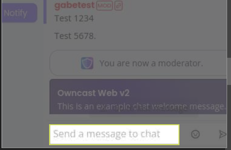 Accessibility: Chat text input needs accessible names · Issue #2444 · owncast/owncast · GitHub