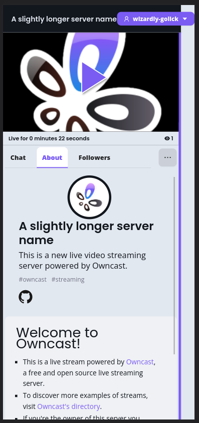 Longer Title Breaks Mobile Layout · Issue 2497 · Owncastowncast · Github