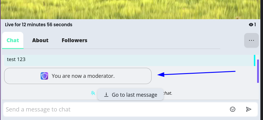 Moderator message should be centered or fill the chat width · Issue #2596 · owncast/owncast · GitHub