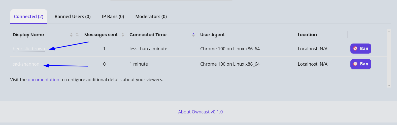 Admin chat users list have unreadable white color · Issue #2754 · owncast/owncast · GitHub