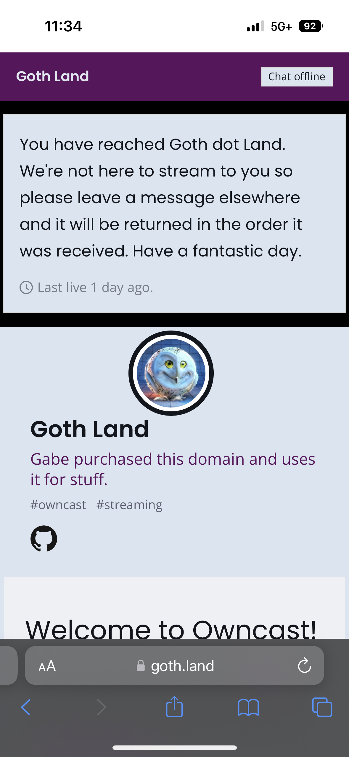 Page vertical spacing layout issues · Issue #2668 · owncast/owncast · GitHub