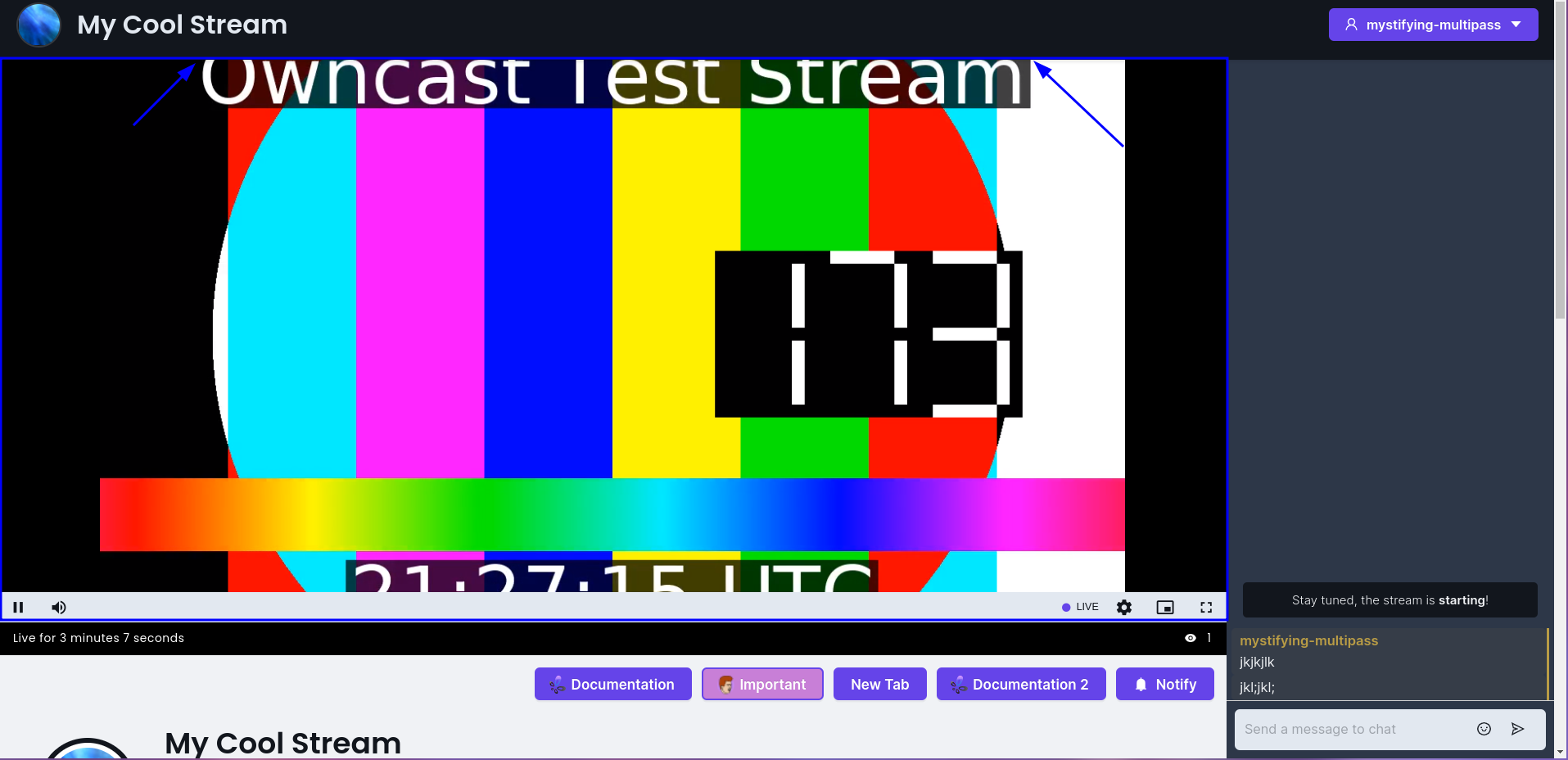 Layout: Player gets cut off vertically on some screens · Issue #2954 · owncast/owncast · GitHub