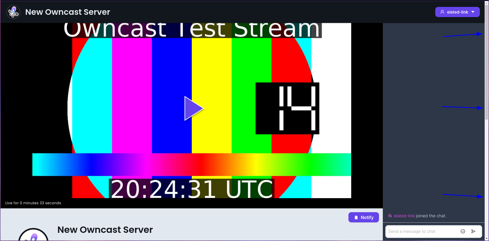 Re Hide The Scroll Bar · Issue 2981 · Owncastowncast · Github