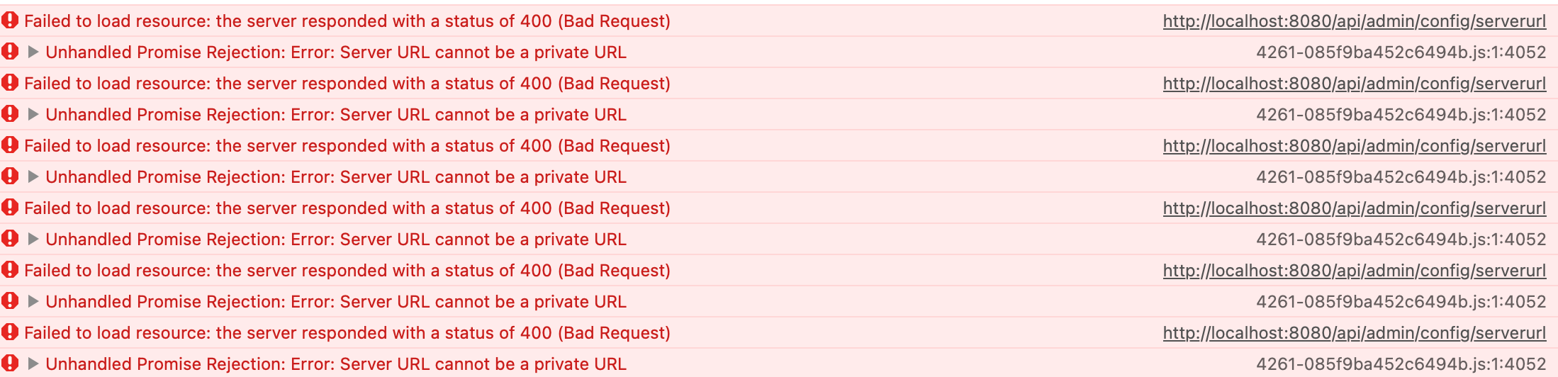 Handle People Trying To Save Invalid Urls In The Admin · Issue 3297 · Owncastowncast · Github 