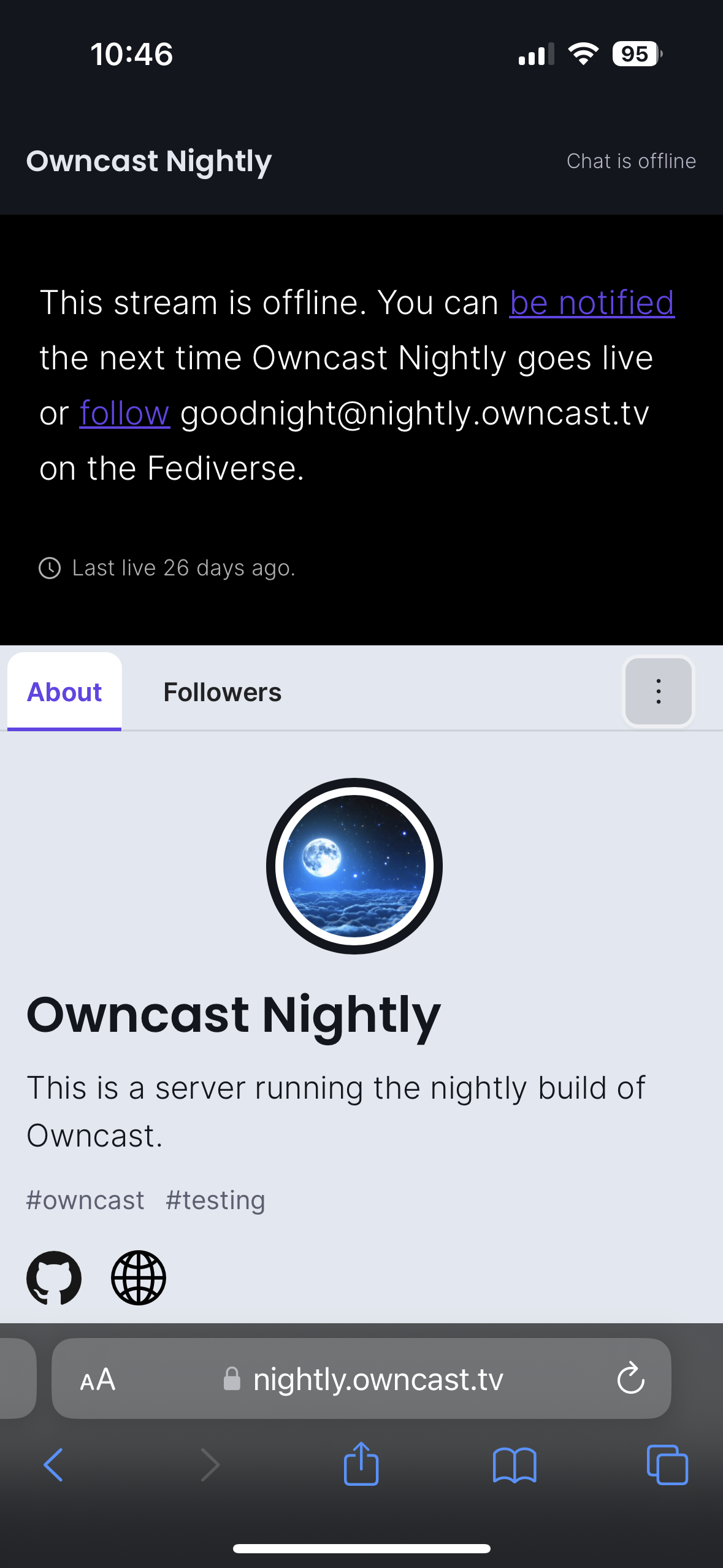 Z-Index problems in mobile web layout · Issue #3215 · owncast/owncast · GitHub