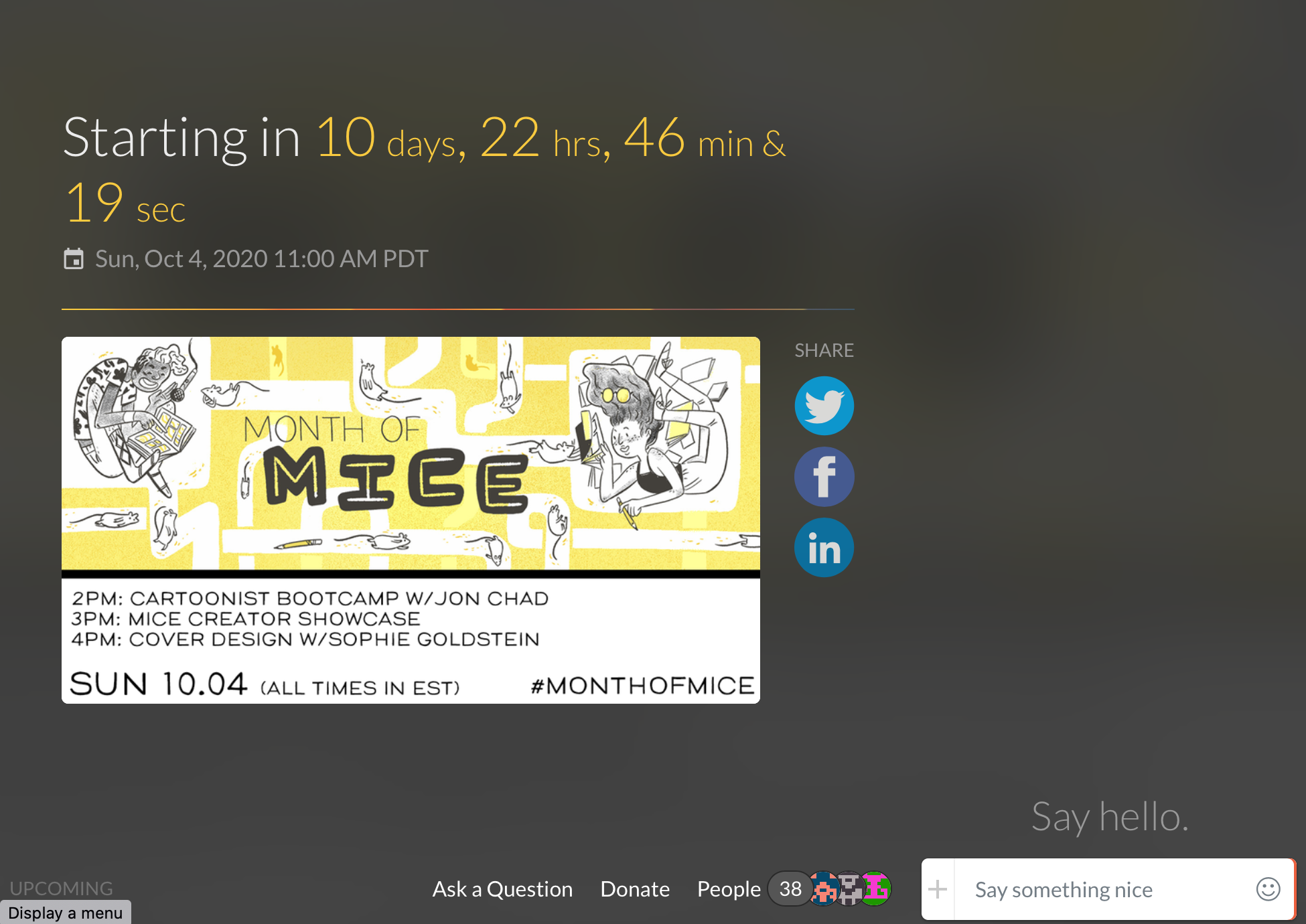 Schedule Livestreams · Issue #150 · owncast/owncast · GitHub