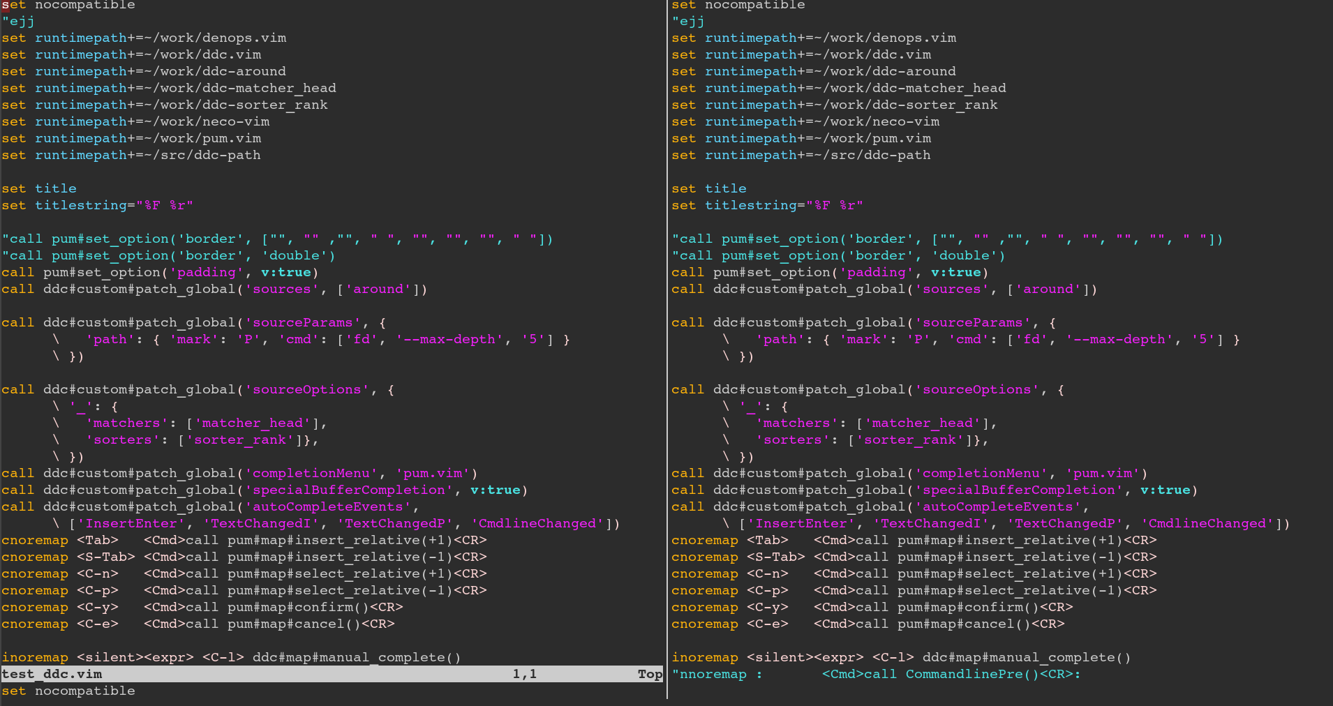 cmdheight=0 with split window problem · Issue #20367 · neovim/neovim · GitHub