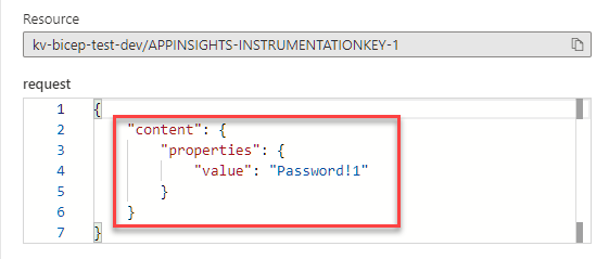 Azure Deployment Securevalue Produces False Fails While Using Resource