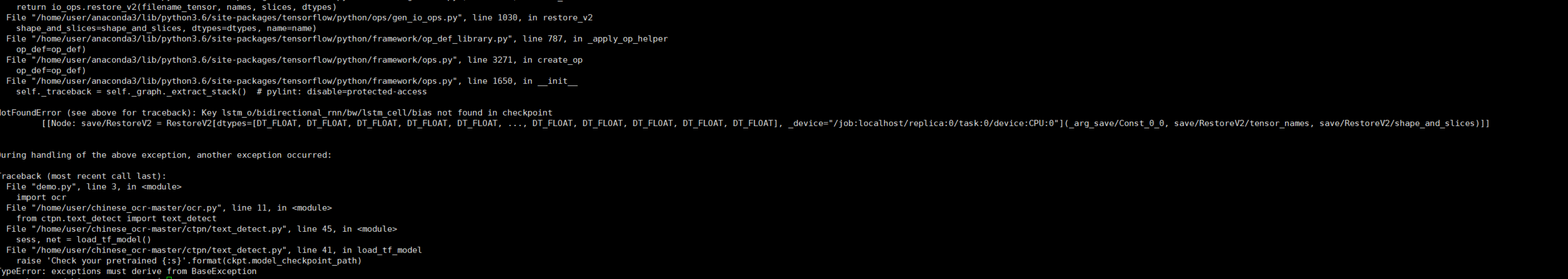 换ctpn模型出错 · Issue #153 · YCG09/chinese_ocr · GitHub