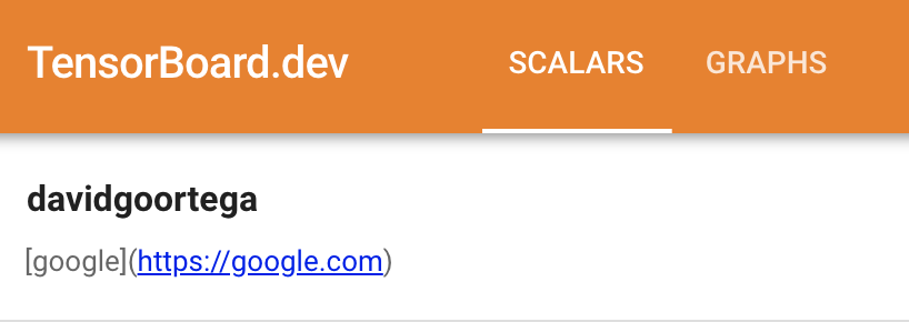 Tensorboard Dev Upload Description Does Not Support Markdown · Issue 3648 · Tensorflow 