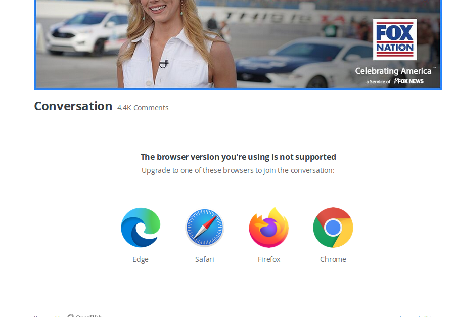 Issues with Fox.com and other Sites.... · Issue #1754 · BrowserWorks ...