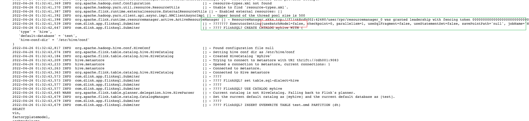 [Bug] [dlink-app]Batch execution mode in Yarn-Application does not work. · Issue #449 ...