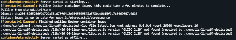 [Bug]: Xonotic · Issue #1410 · pelican-eggs/eggs · GitHub