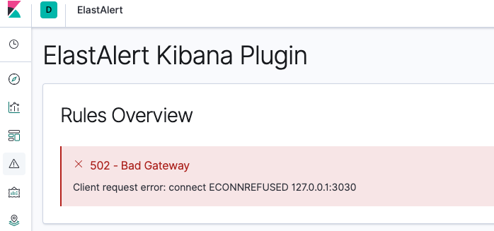 Client Request Error Connect Econnrefused 127 0 0 1 3030 · Issue 97 · Bitsensor Elastalert