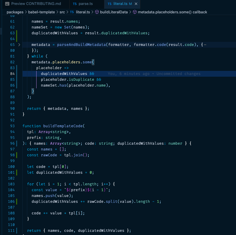 [Bug]: template.ast goes endless loop · Issue #15525 · babel/babel · GitHub