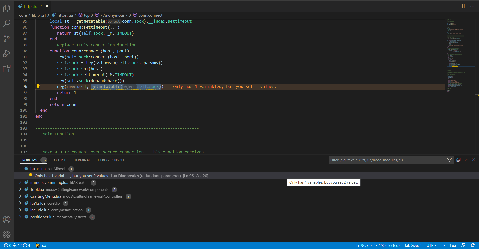 Sumneko's Lua language server shows a warning for using a lowercased global variable · Issue ...