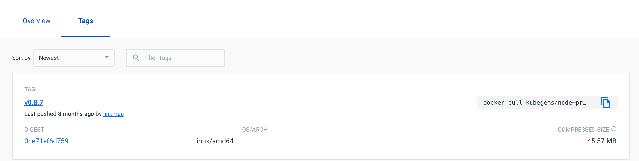 Where is the statistics on the mirror list of all components? · Issue #275 · kubegems/kubegems ...