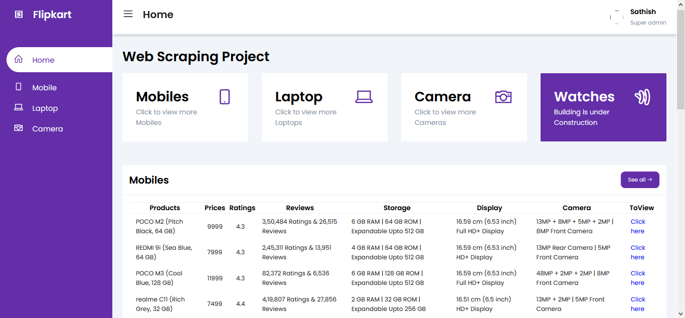 GitHub - srisathish-ai/Flipkart_Webscraping