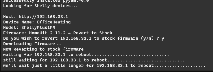 Revert Shelly 1 PM causing unusable state · Issue #1203 · mongoose-os-apps/shelly-homekit · GitHub