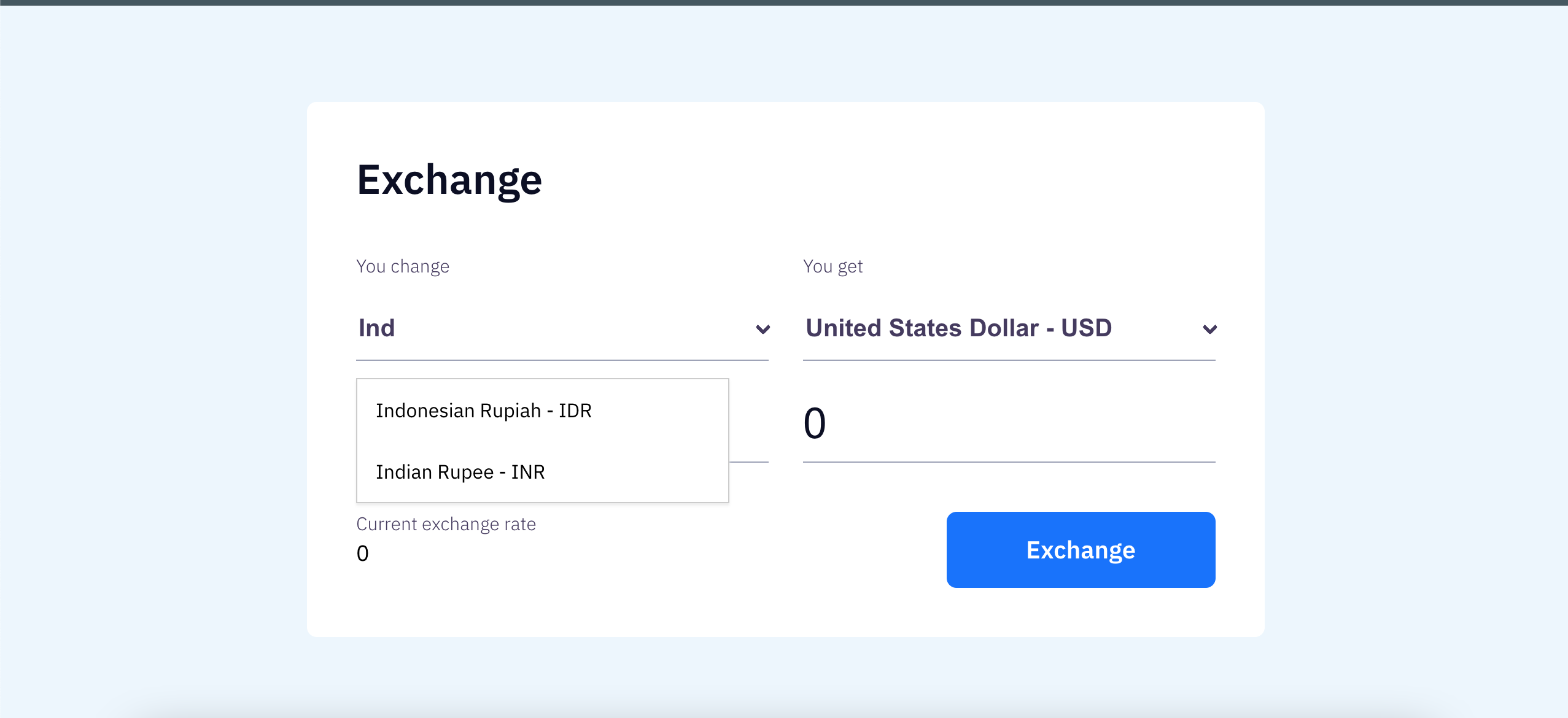 GitHub - priyadrsni/money-exchange: A Currency convertor which gets ...