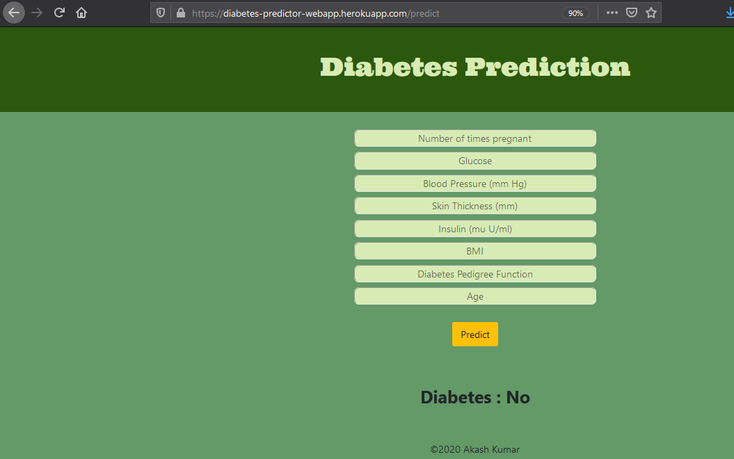 Github Akashkam559 Diabetes Prediction Using Classification Algorithms Diabetes Prediction