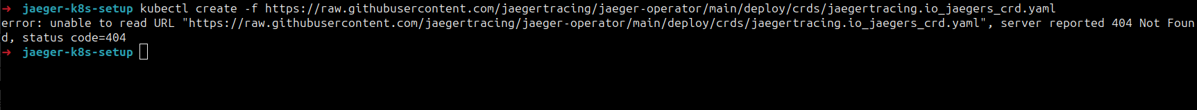 [Doc] Doc to install operator is outdated · Issue #4429 · jaegertracing/jaeger · GitHub