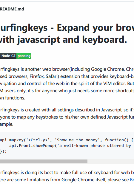 导致滴答清单插件没法添加到清单 · Issue #1702 · brookhong/Surfingkeys · GitHub