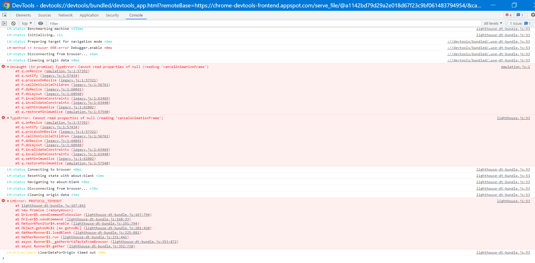 [bug] Protocol error (Debugger.enable): Script execution is prohibited · Issue #14719 ...