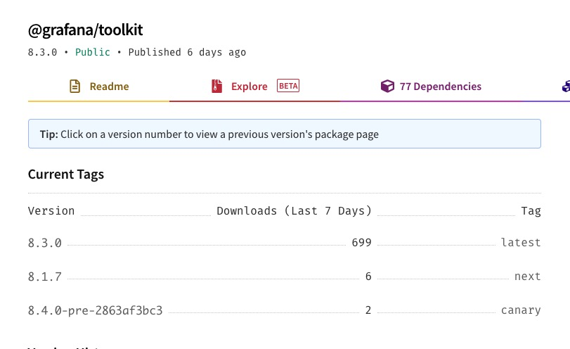 Package @grafana/toolkit upgrade ,plugins sign fail · Issue #42860 · grafana/grafana · GitHub