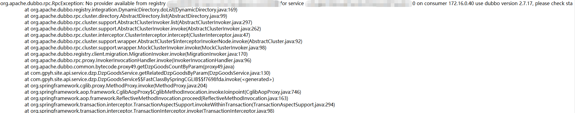 注册中心有服务,但是消费端调用no Provider · Issue 11053 · Apachedubbo · Github