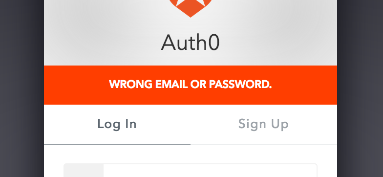 [v11 0 0 Beta 1] Wrong Error Message And Event Not Firing On Wrong Email Password · Issue 1157