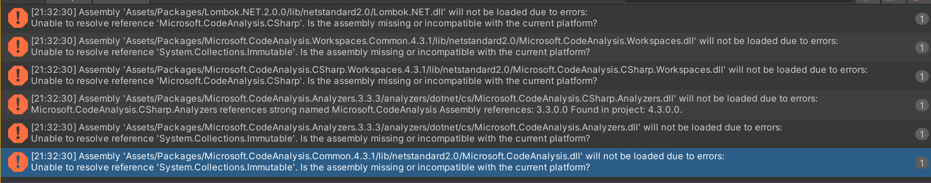 Always got a "Multiple precompiled assemblies" error · Issue #472 · GlitchEnzo/NuGetForUnity ...