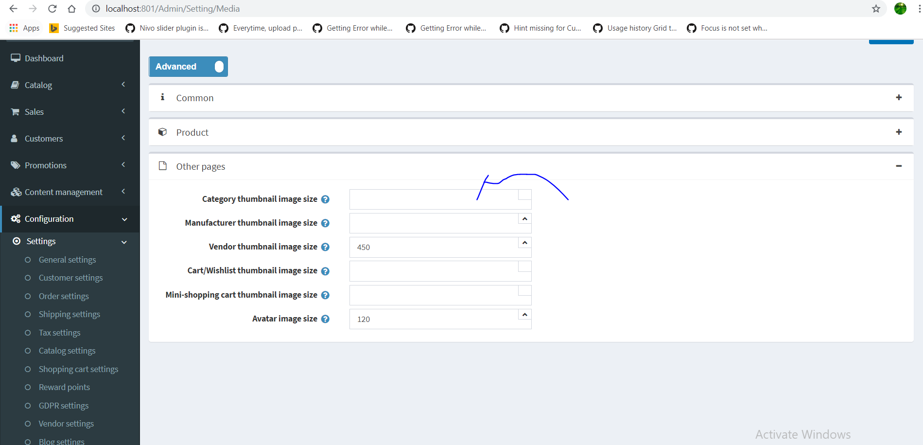 Design issue with decimal and int fields at media,blog,news etc settings. · Issue #3750 ...