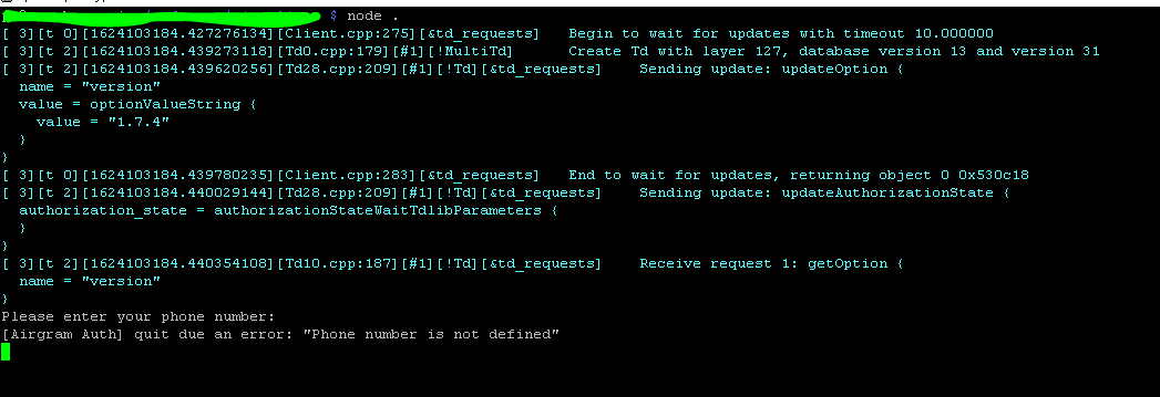 Airgram README example doesn't work · Issue #164 · airgram/airgram · GitHub
