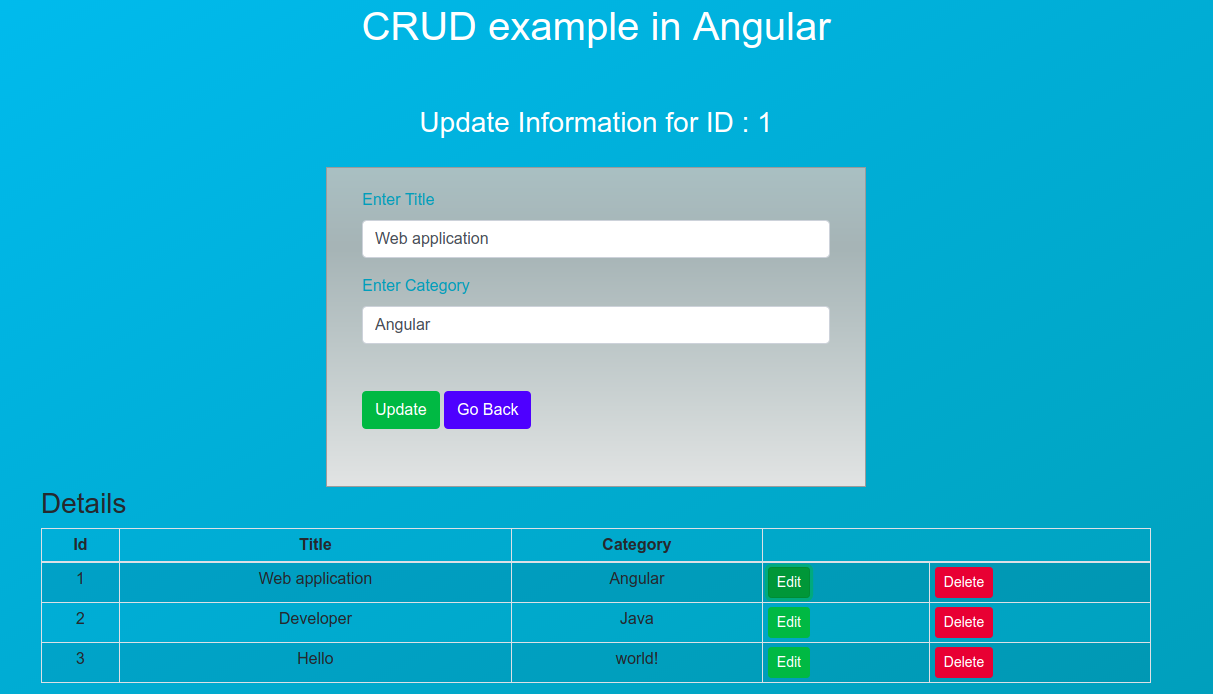 GitHub - akhilgkv/angular-crud-project
