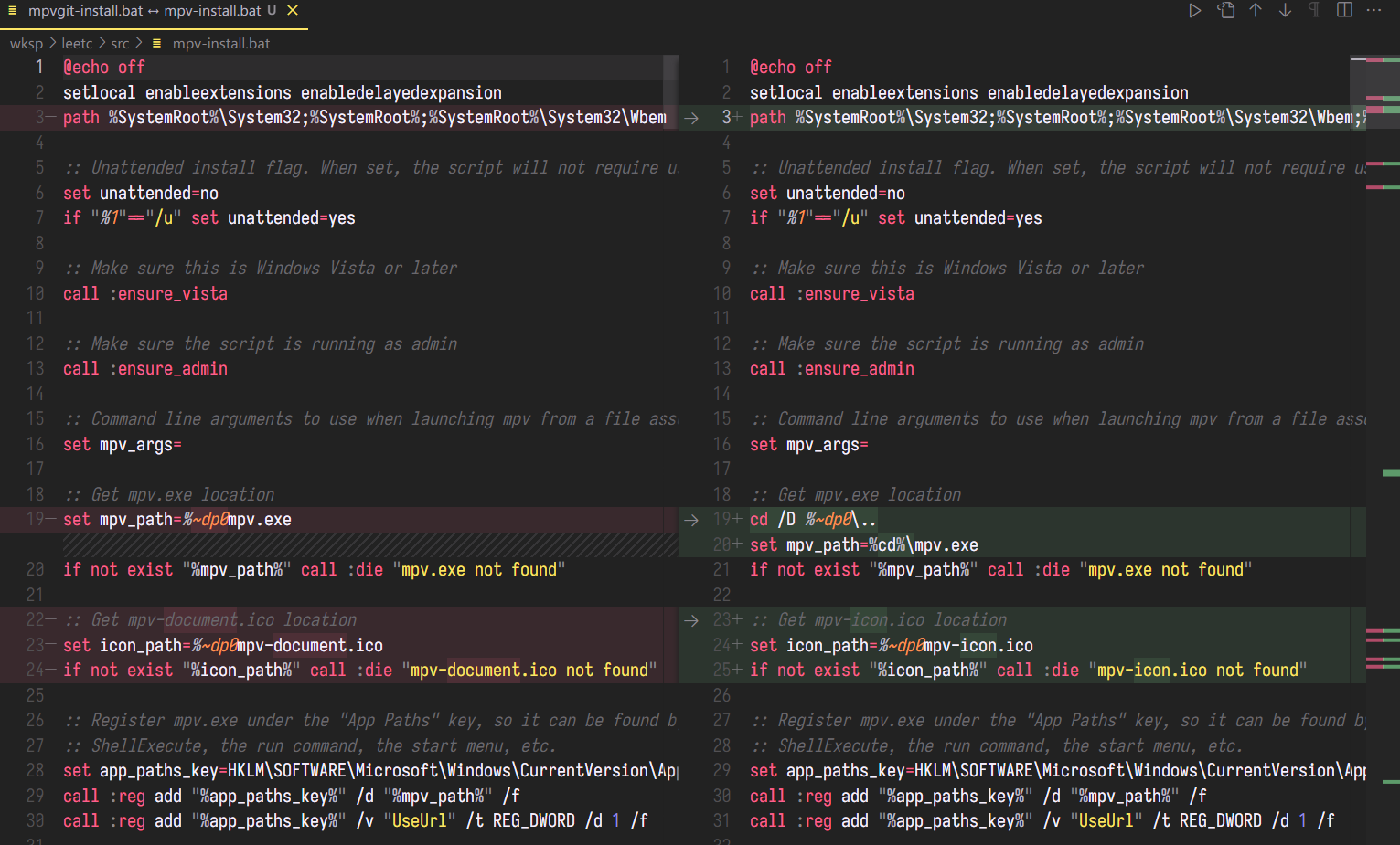 [Package Improvement]: Request to add a post install note for mpv to run a script to to setup ...