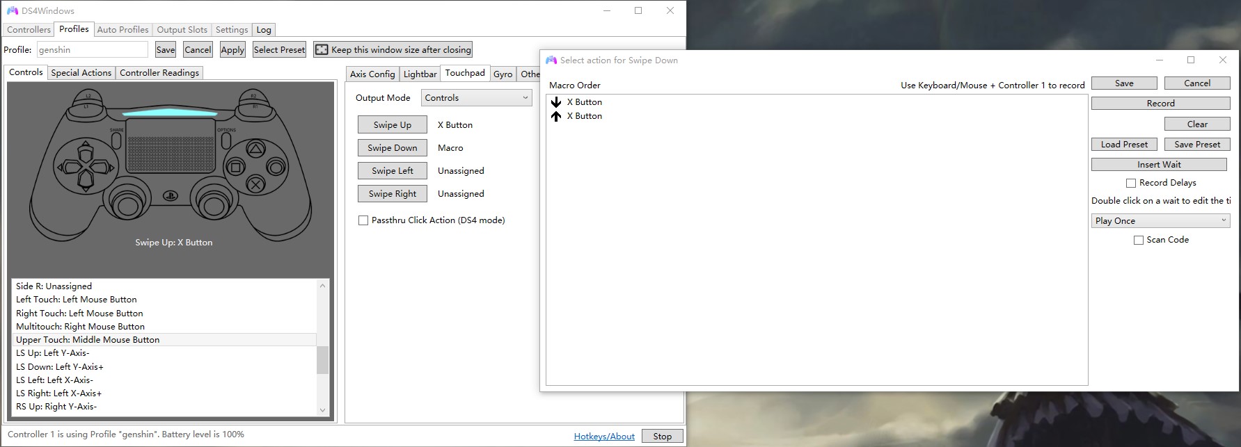 Macros containing controller operations are invalid on DualSense · Issue #2666 · Ryochan7 ...