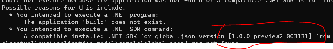 Why samples still using .net version "1.0.0-preview2-003131" · Issue #21971 · dotnet/AspNetCore ...