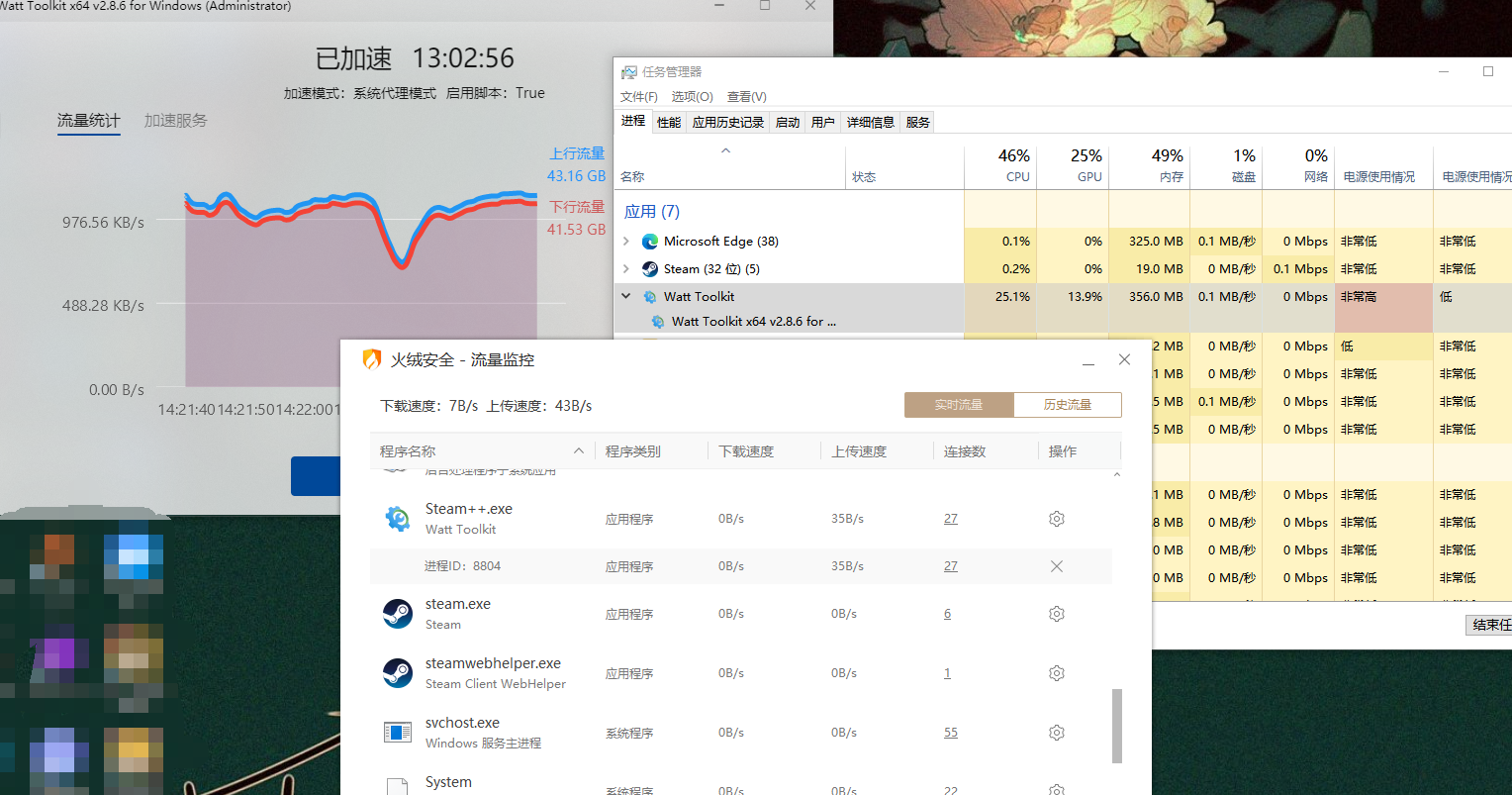 🐛 Bug 内存泄漏 开启加速一天后，内存达到惊人的900m · Issue 2708 · Beyonddimensionsteamtools · Github 