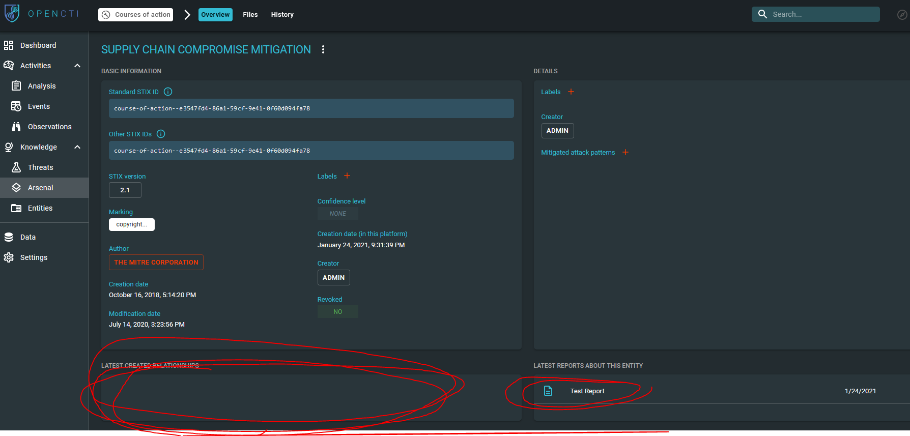 Export Of Stix Relationships Is Not Filling The Attribute Type Properly · Issue 134 · Opencti