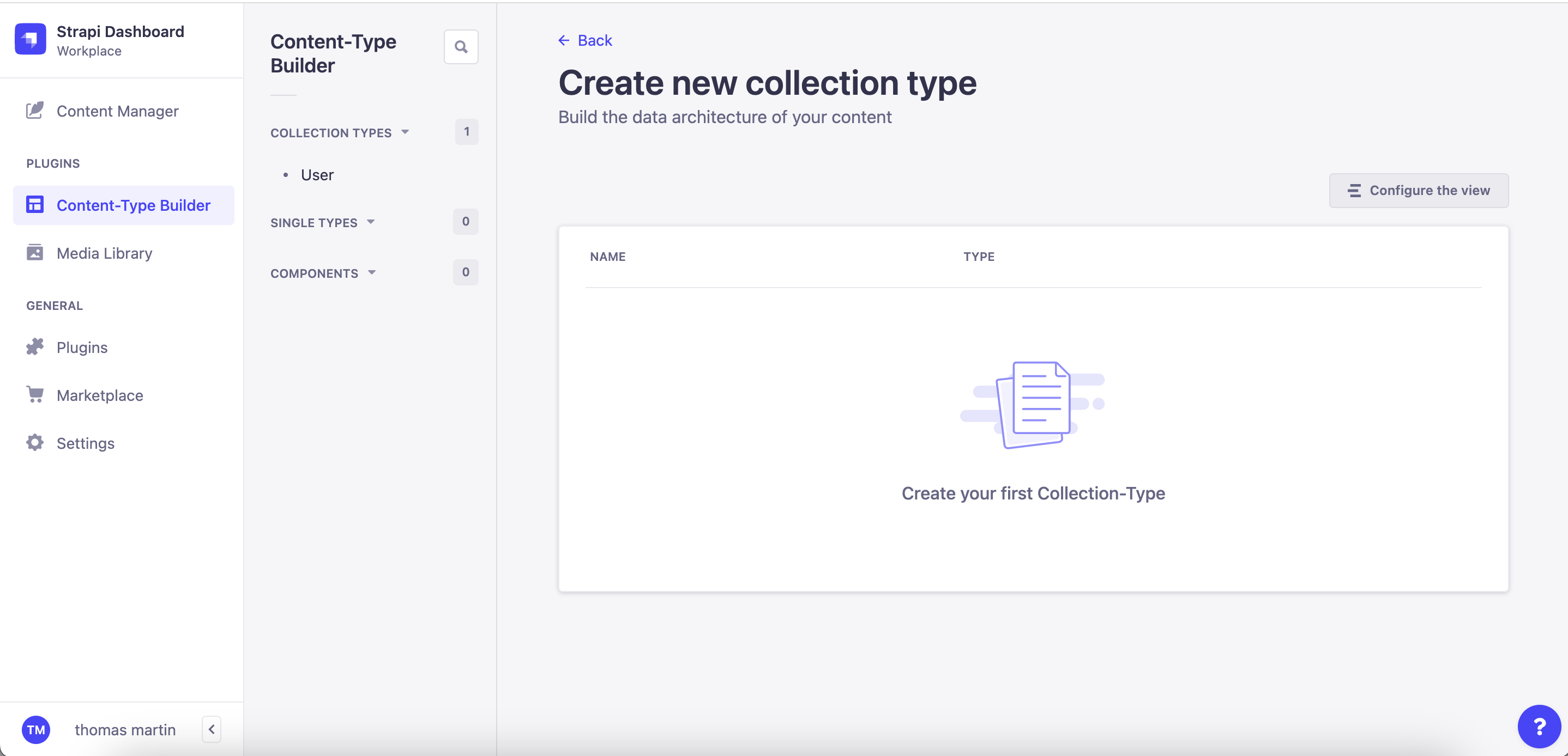 There is no "Add Content Type", I can't add single Type · Issue #15269 · strapi/strapi · GitHub