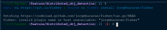 Unable to install extensions · Issue #634 · jorgebucaran/fisher · GitHub
