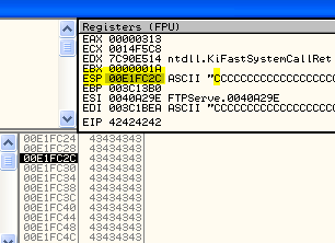 GitHub - GGLAnju/Exploit-development-for-the-Freefloat-FTP-server: #FreeFloat FTP Server #MDK ...