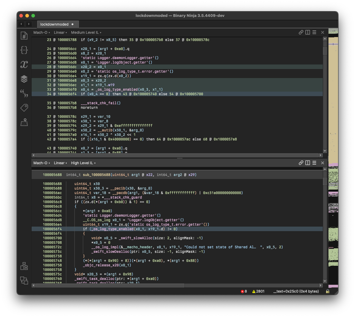 MLIL & HLIL explosion when setting UIDF on variable · Issue #4524 · Vector35/binaryninja-api ...