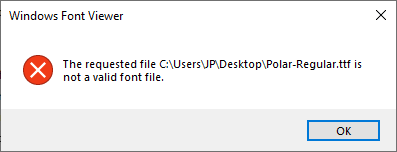 Generated fonts not valid on Windows? · Issue #2096 · fonttools/fonttools · GitHub