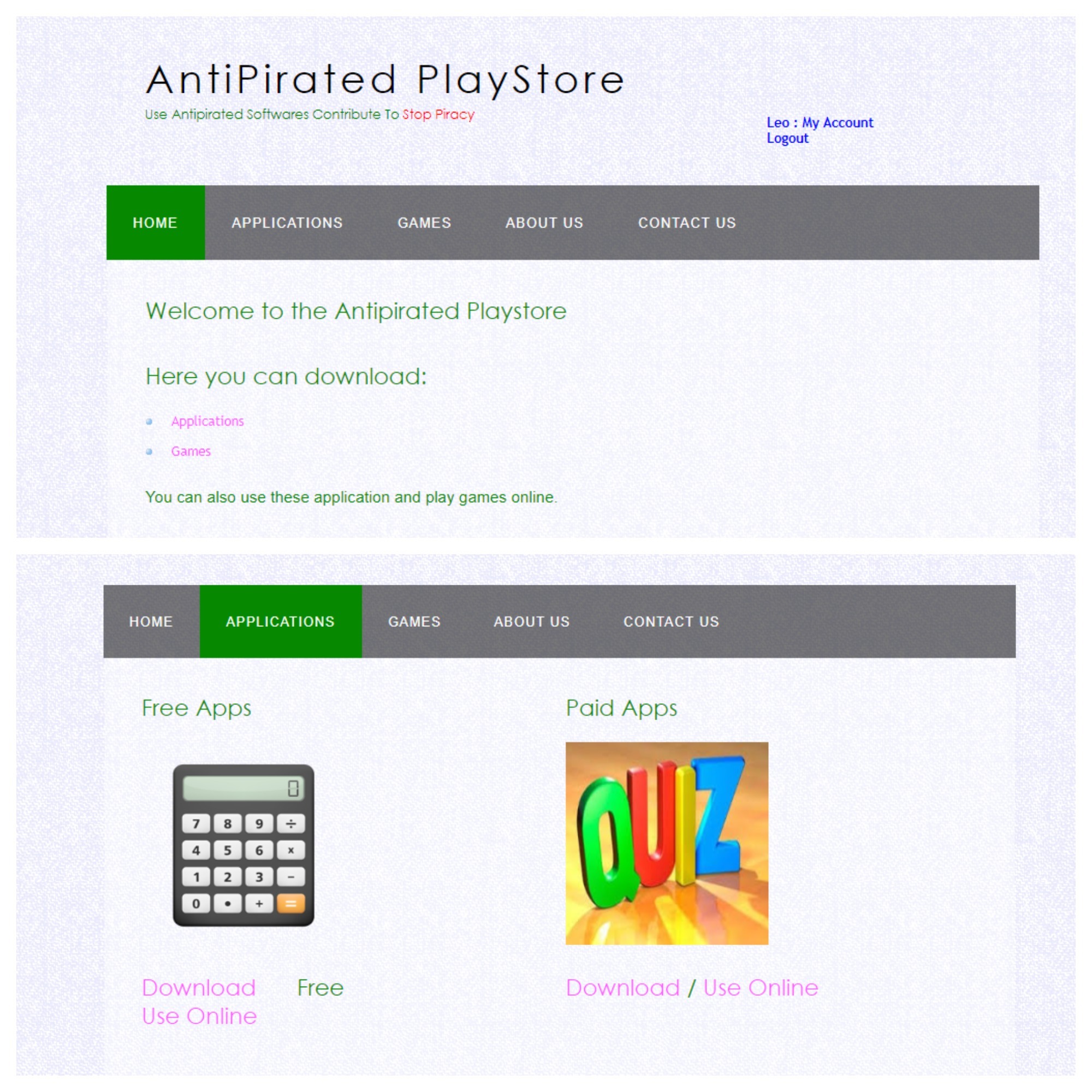 GitHub - RanabhatMilan/Antipirated-Playstore: Simple playstore designed ...