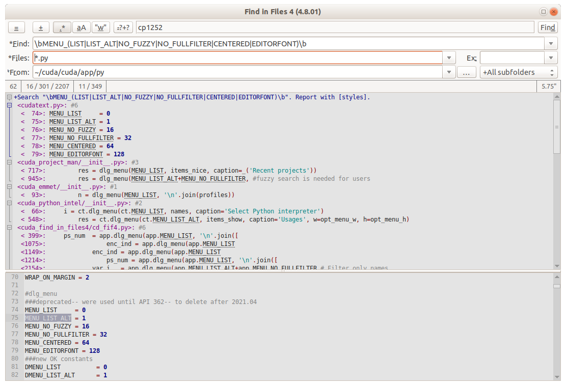 Cannot replace regex to D$0 or D\0 · Issue #51 · kvichans/cuda_find_in_files4 · GitHub