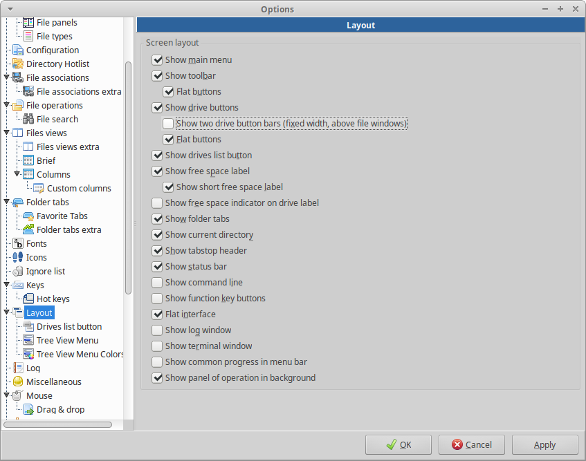 problem with applying of option "show 2 drive button bars" · Issue #172 · doublecmd/doublecmd ...