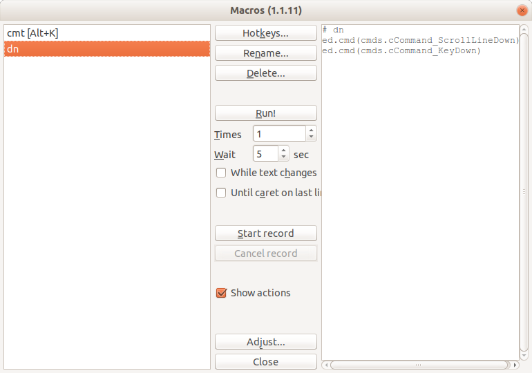 Ctrl-Down + Down - moves 2 lines every time · Issue #3777 · Alexey-T/CudaText · GitHub