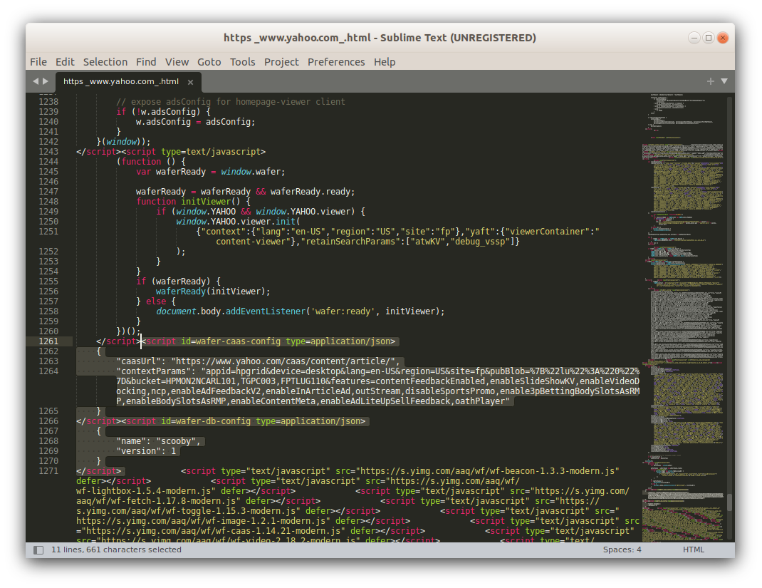 [HTML] Missed highlight for JSON block in the HTML · Issue #3176 · sublimehq/Packages · GitHub
